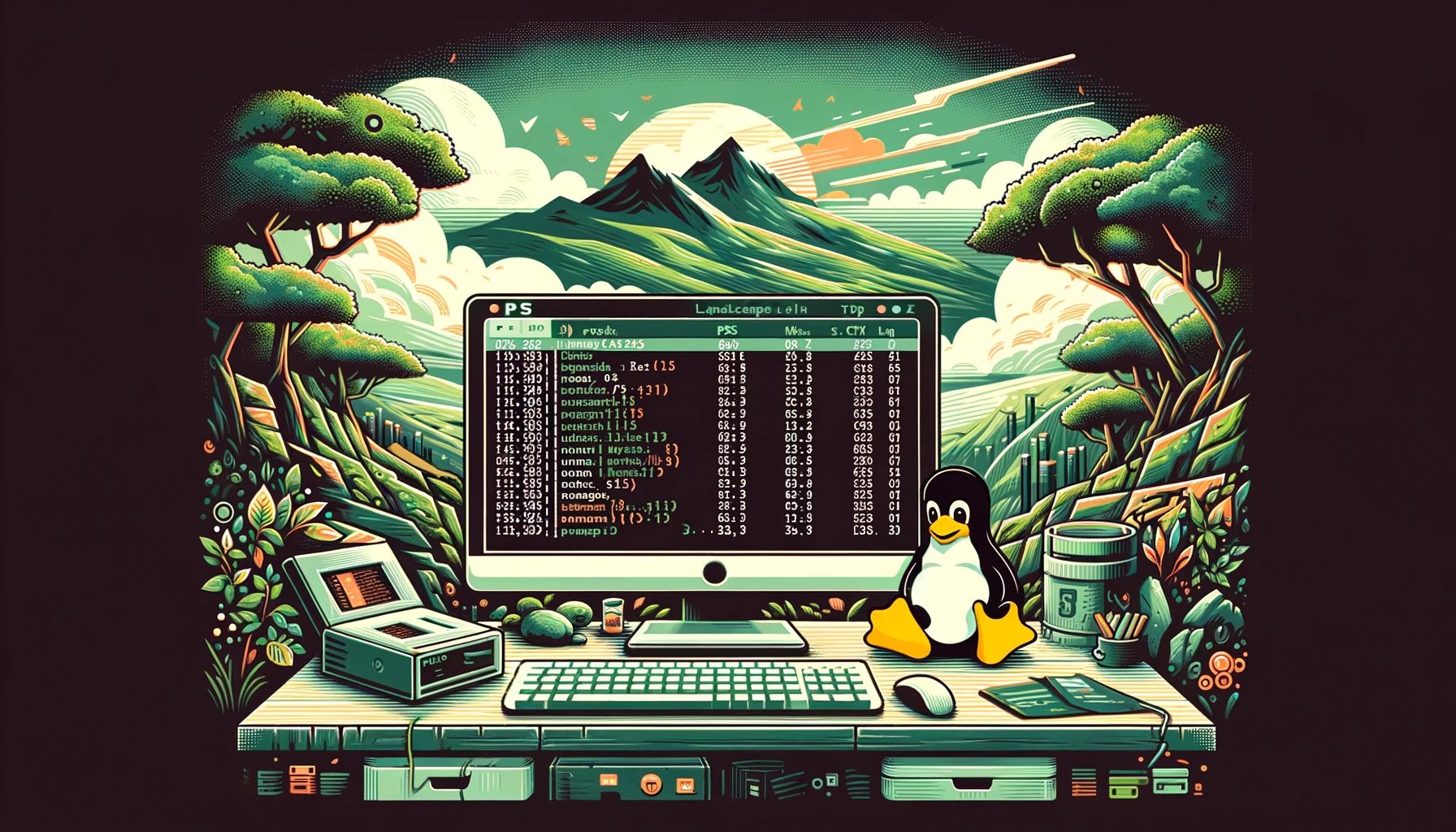 Comando 'ps' en Linux: Monitoriza procesos y estadísticas