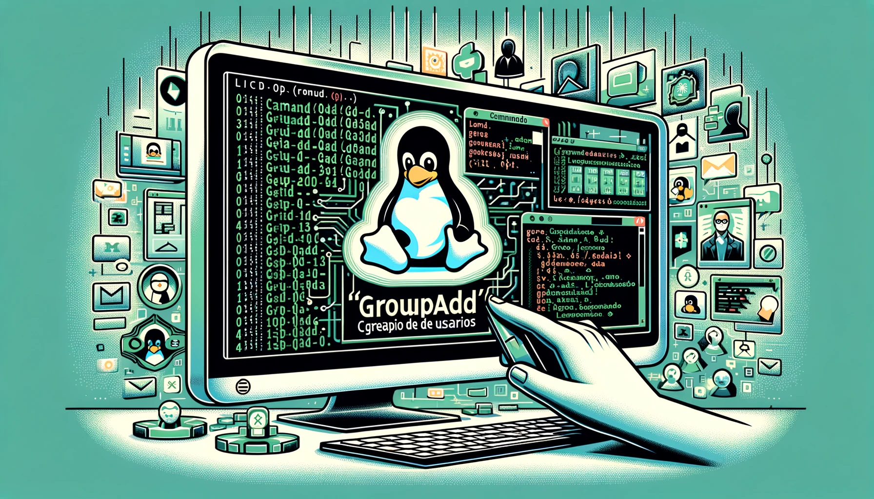 Comando 'groupadd' en Linux: Creación de Grupos de Usuarios