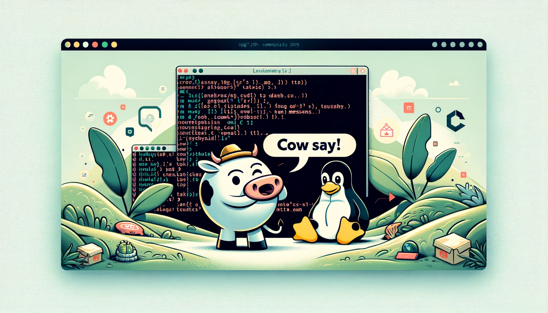 Cowsay: Un Comando de Linux para Generar Mensajes Divertidos
